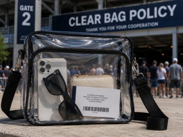 Best Clear Bags for Concerts: What Stadiums Allow - Gorfia